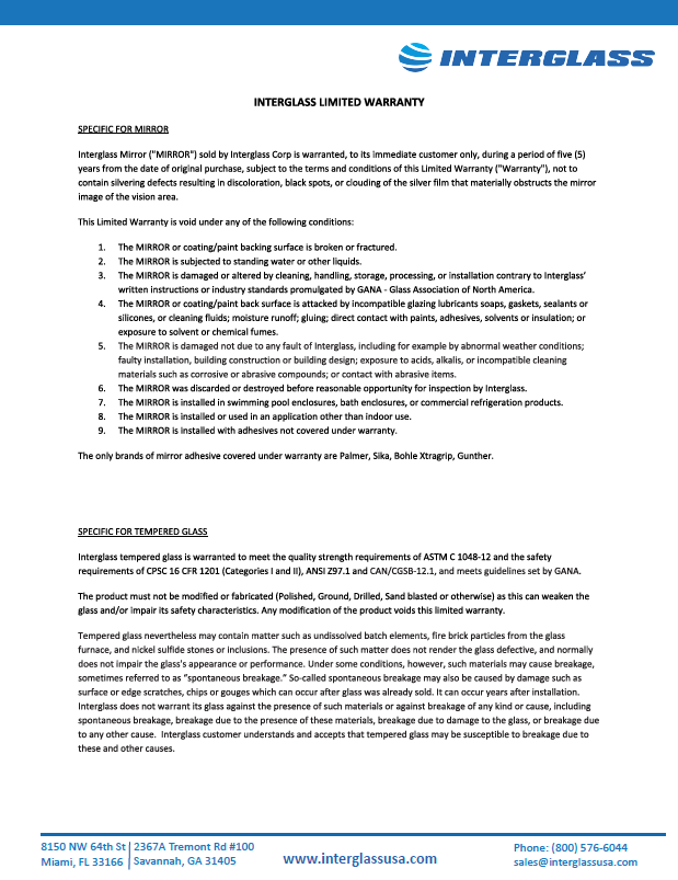 Interglass| Documents